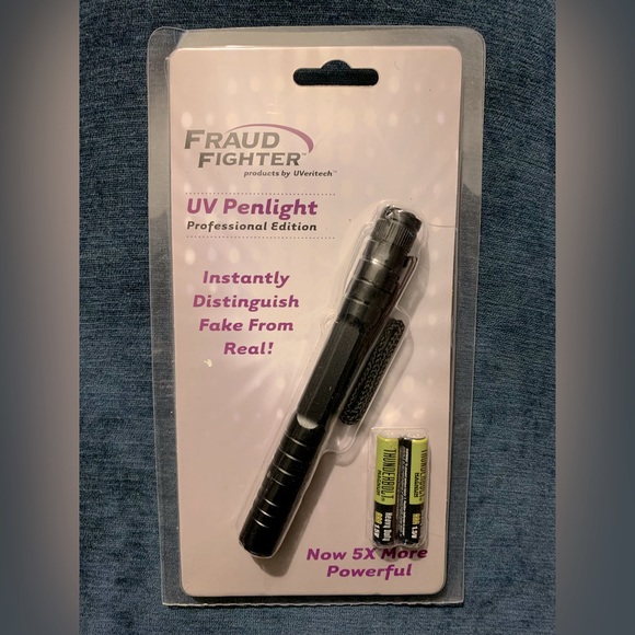 Fraud Fighter | Other | Fraud Fighter Professional Edition Uv Penlight ...
